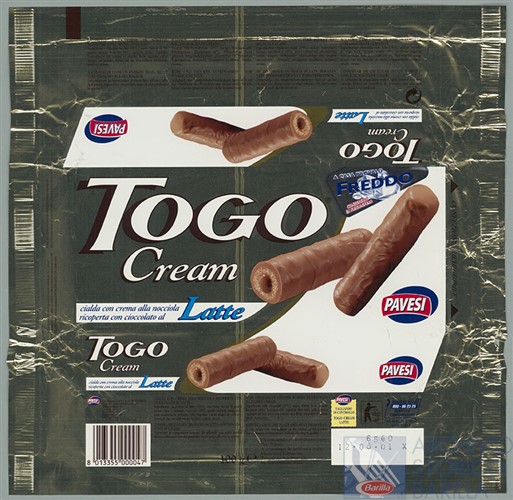 Series of Packages Togo Cream. - Archivio Storico Barilla