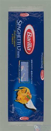 Serie di confezioni Pasta di Semola Estero Barilla (Cello) 2006 ...